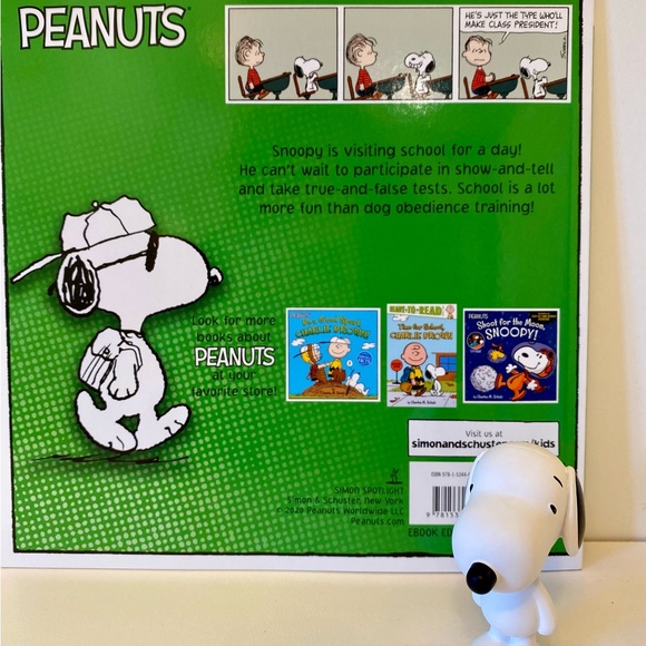 Peanuts | Toys | Peanuts Snoopy Goes To School Charles W Schultz Book ...